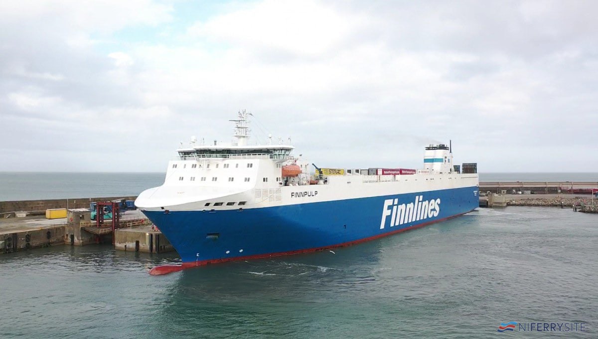 Finnlines boosts Rosslare - Zeebrugge capacity with second ship ⛴️