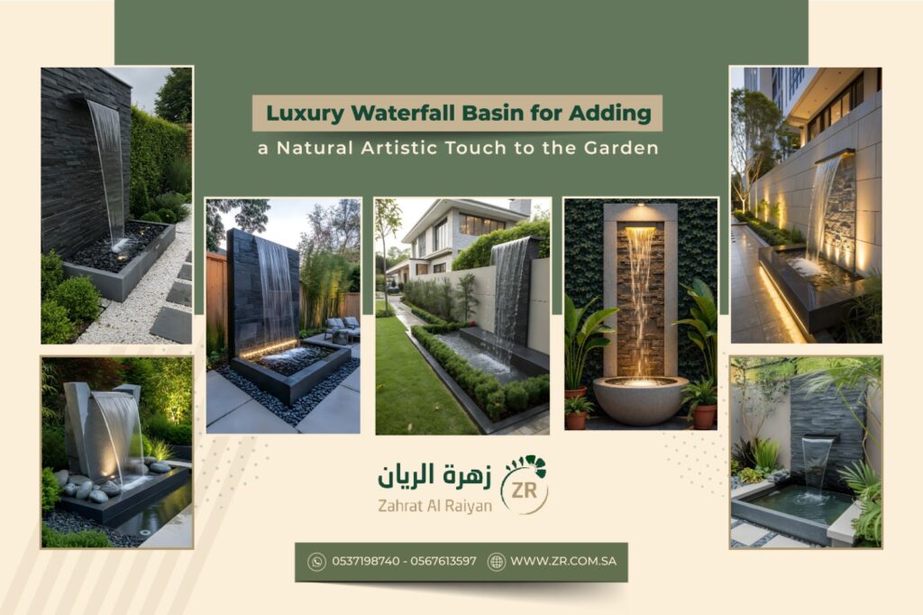 Luxury Waterfall Basin for Adding a Natural Artistic Touch to the ...