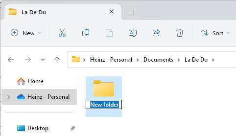 How to Create a New Folder in Windows (Incl. “mkdir”) - La De Du