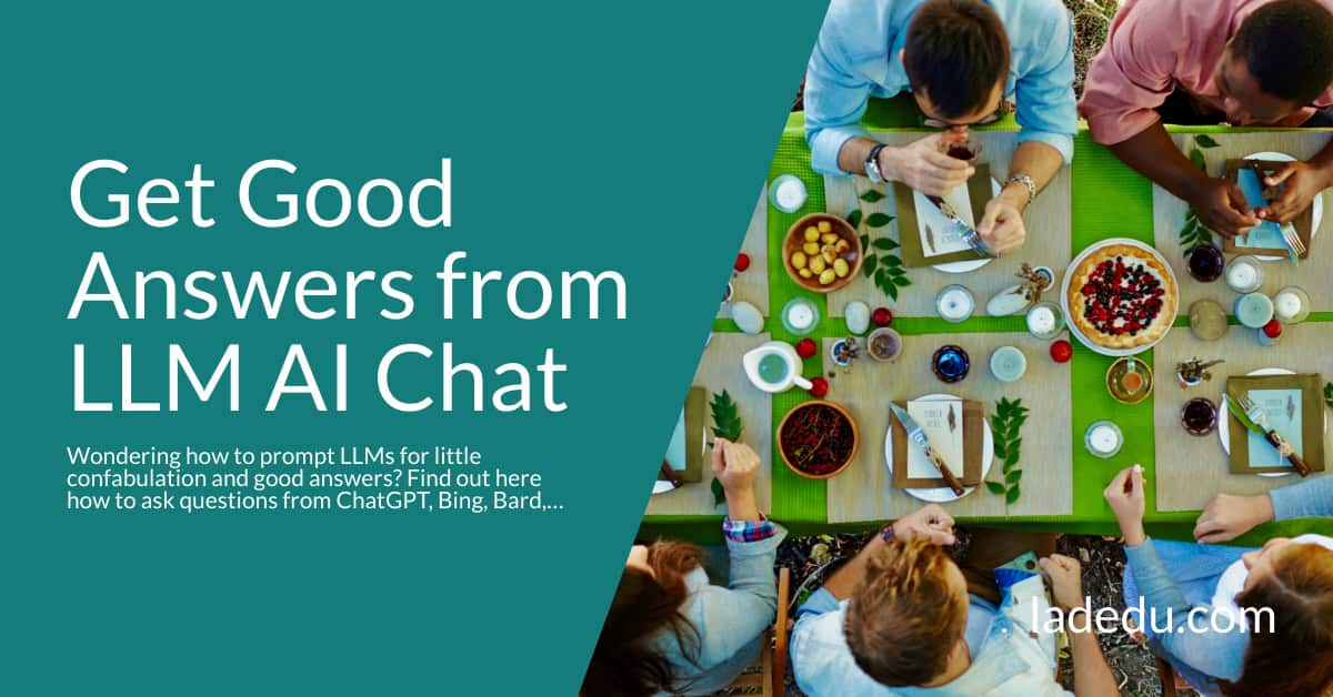 How to Ask Good Questions of ChatGPT, Bing, Gemini,… - La De Du