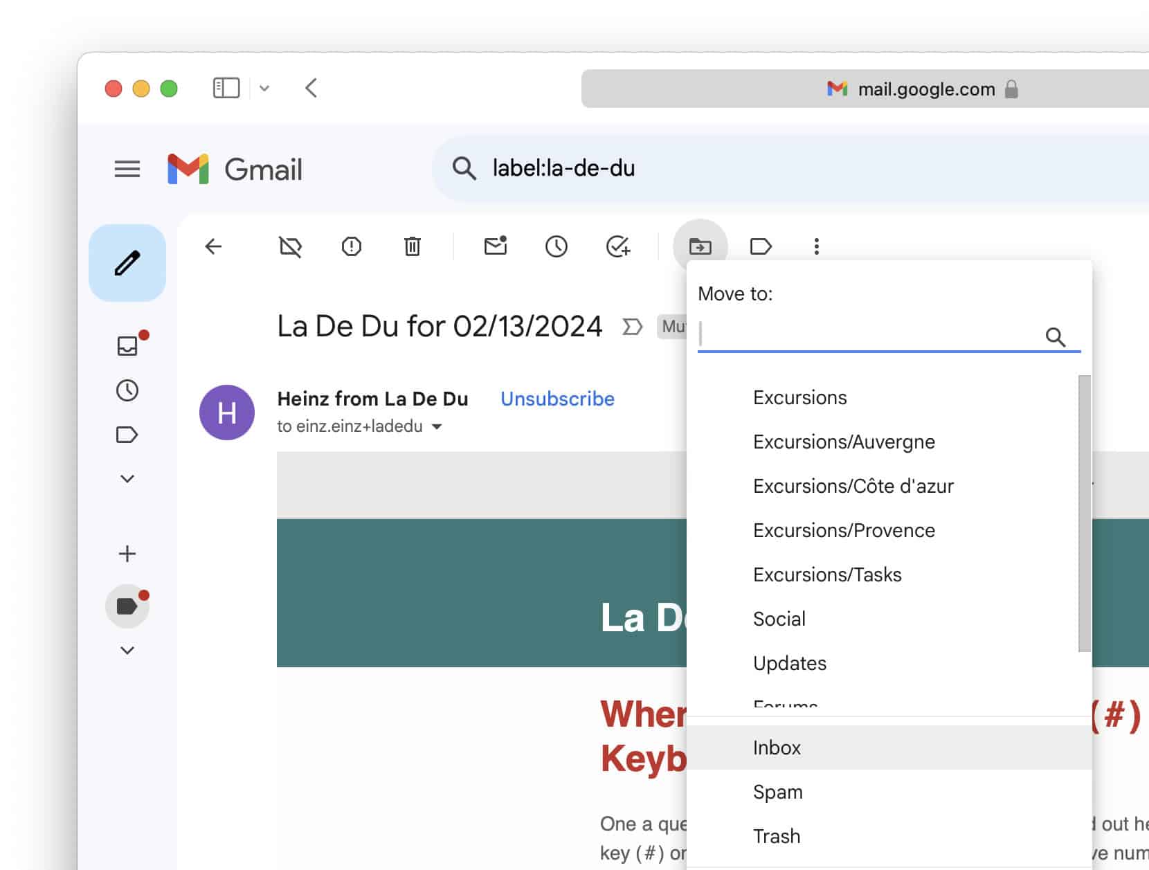 How to Find and Restore Muted Emails in Gmail - La De Du