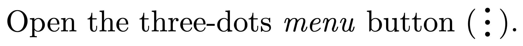 How to Insert Three Vertical Dots (Ellipsis ⋮) in LaTeX - La De Du
