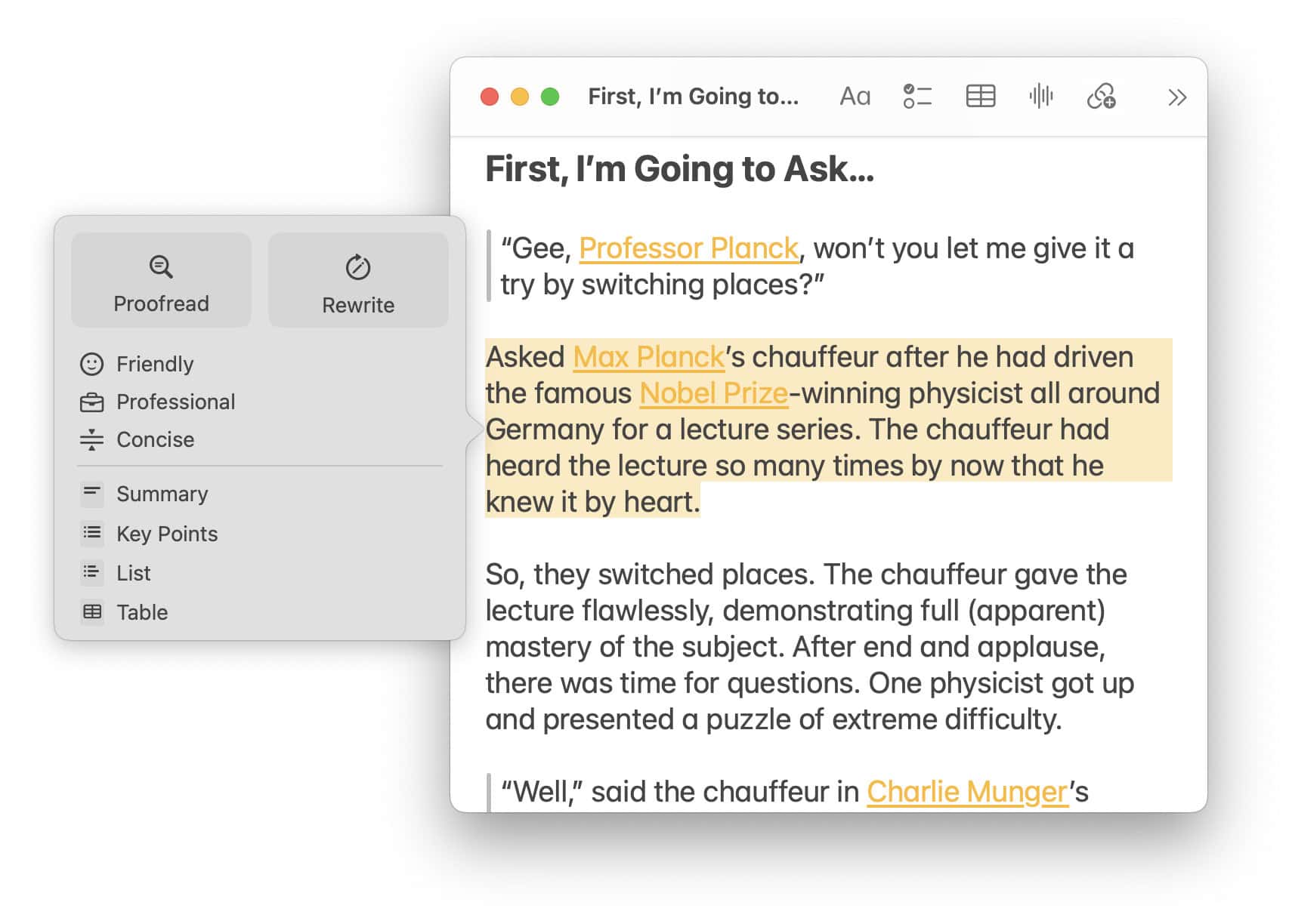 How to Use a Keyboard Shortcut for Mac AI Writing Tools - La De Du