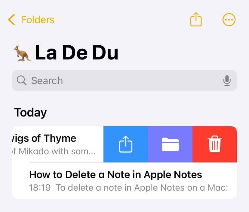How to Delete a Note in Apple Notes (Mac, iPhone, iPad) - La De Du
