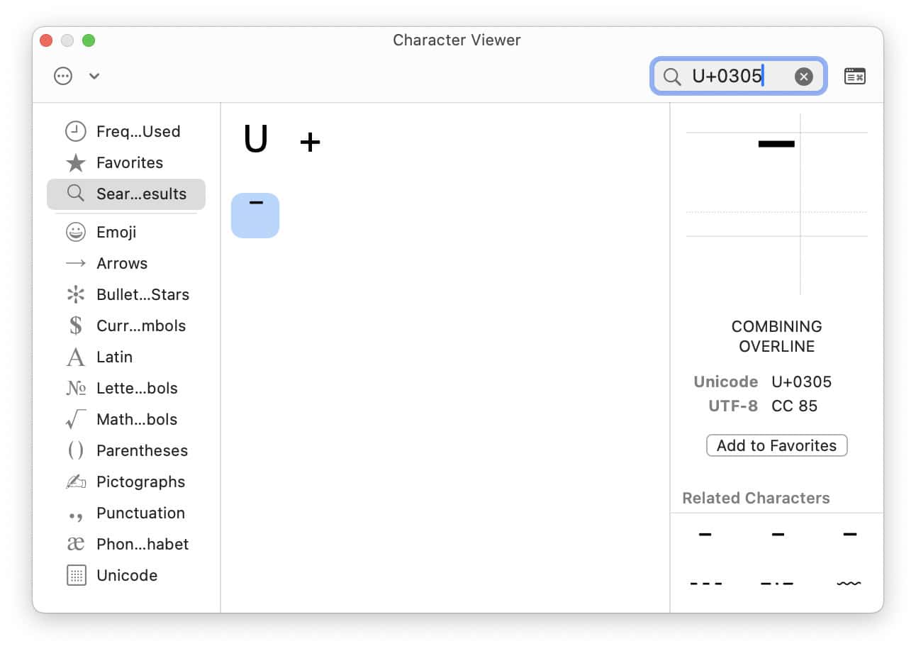 How to Type ‘x bar’ ( 𝑥̅ ) on a Mac - La De Du