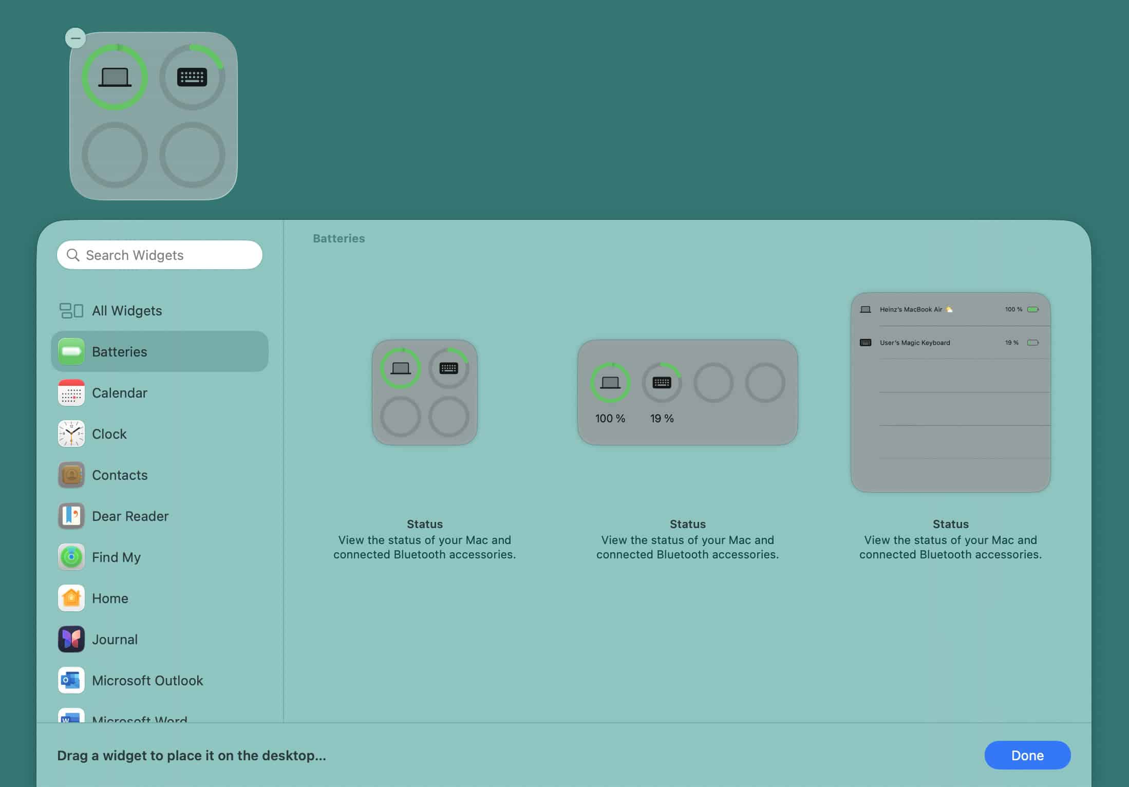 How to See Magic Keyboard and Mouse Battery Level - La De Du