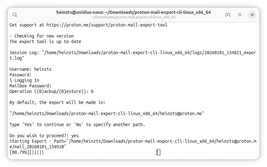 How to Export Email from Proton Mail - La De Du