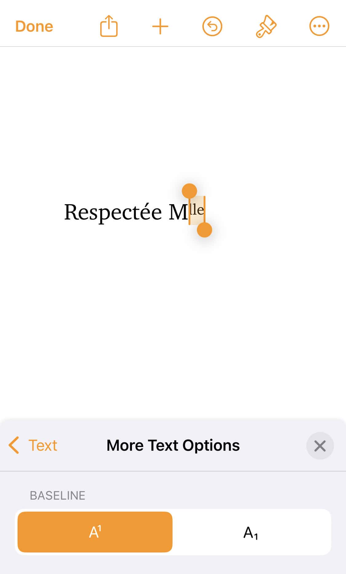 How to Insert Superscript Characters in Apple Pages - La De Du