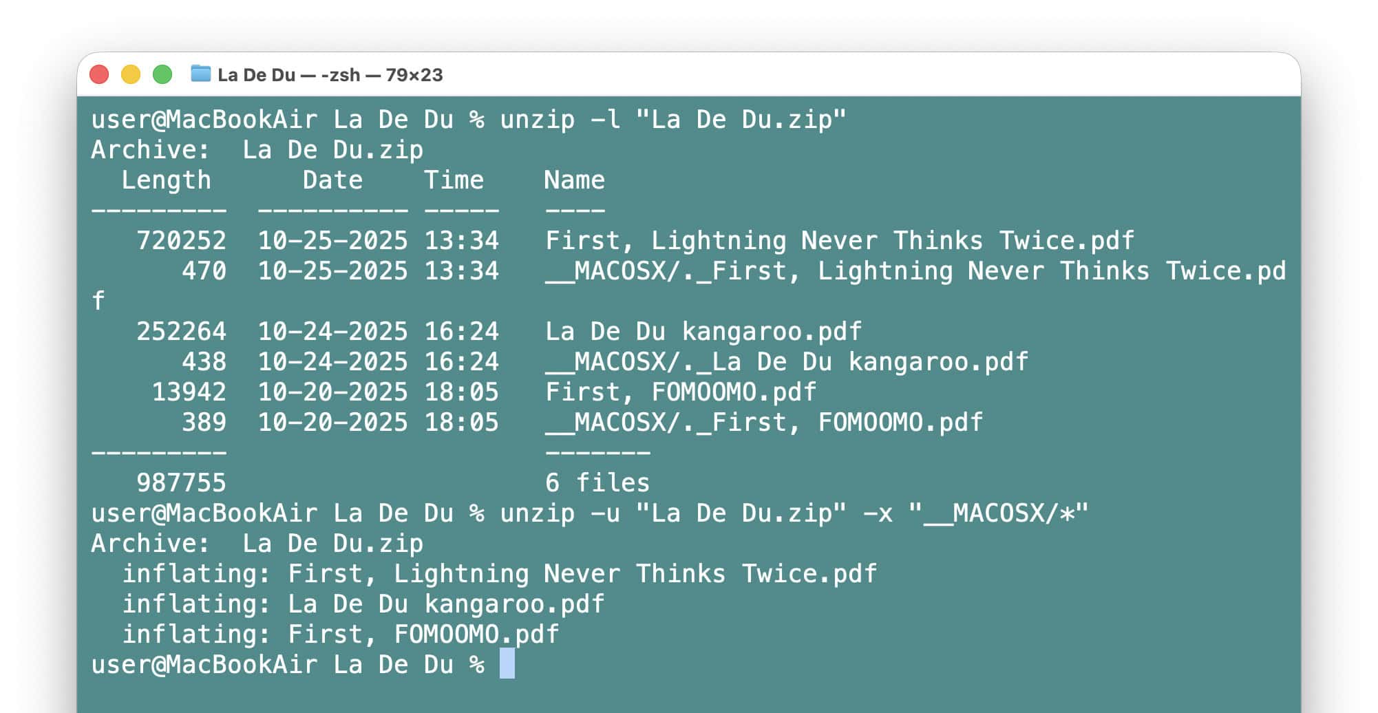 How to Unzip Files on a Mac - La De Du