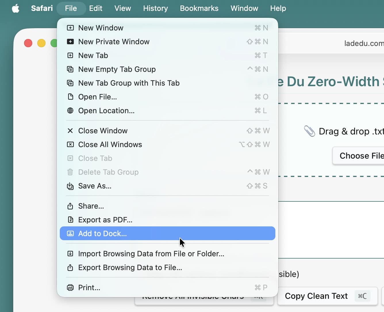 How to Install Web Apps Locally Using Safari on Mac and iPhone - La De Du