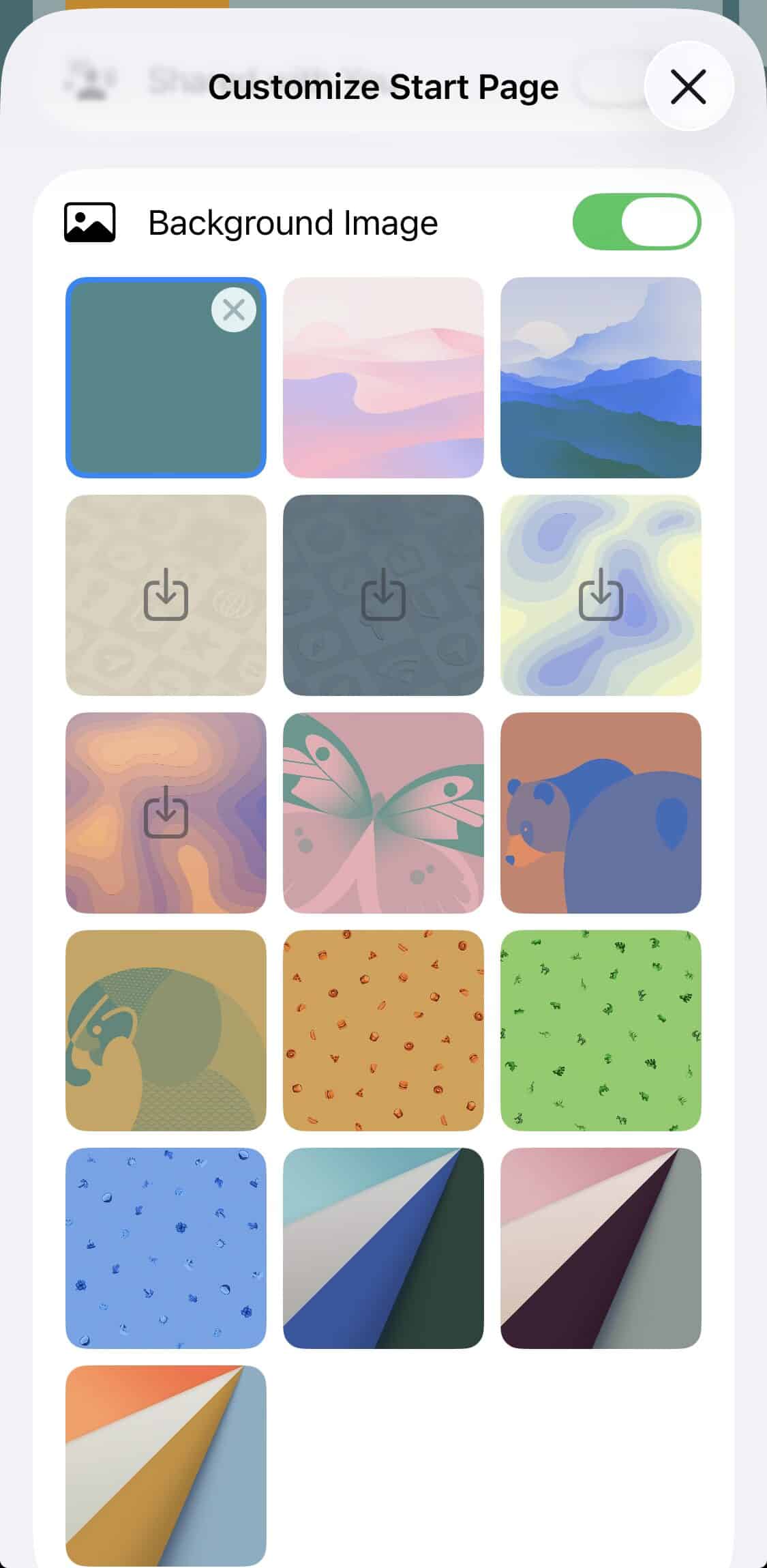 How to Disable the Start Page Background Image in Safari - La De Du