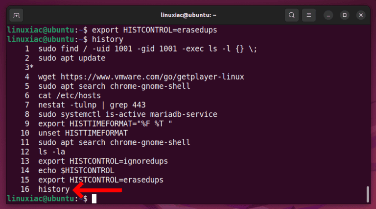 Linux History Command: A Comprehensive Guide