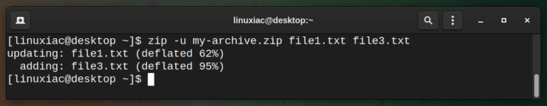 How to Zip Files and Directories on Linux (with Examples)