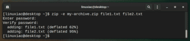 How to Zip Files and Directories on Linux (with Examples)