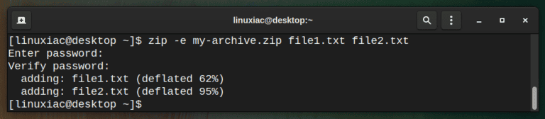 How to Zip Files and Directories on Linux (with Examples)