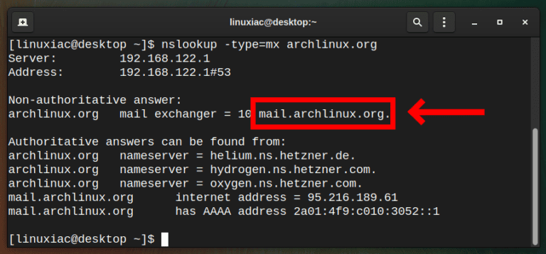 nslookup Linux Command Explained With Examples