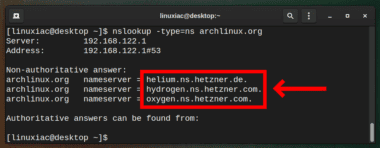 nslookup Linux Command Explained With Examples