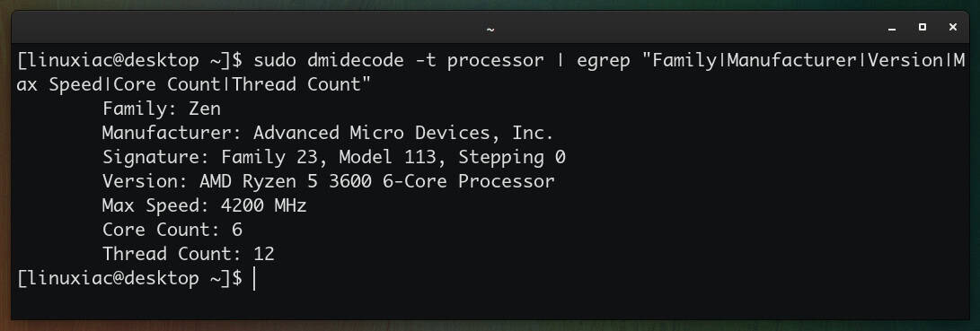 dmidecode: Get System Hardware Information On Linux