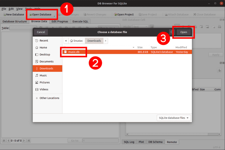 SQLite DB Browser, How to Install and Use it on Linux