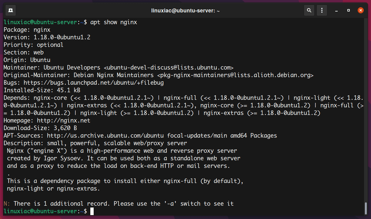 Linux APT Command in Examples for Ubuntu, Debian, Mint Users