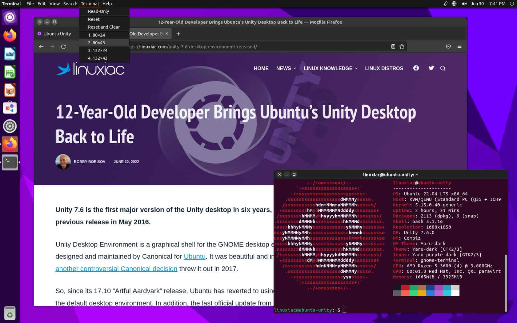 12-Year-Old Developer Brings Ubuntu's Unity Desktop Back to Life