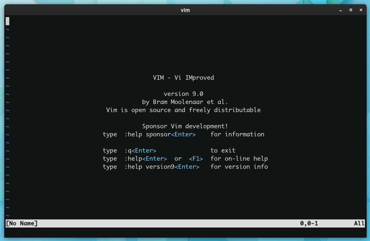 Vim 9.0 Released, Introduces the New Vim9 Scripting Language