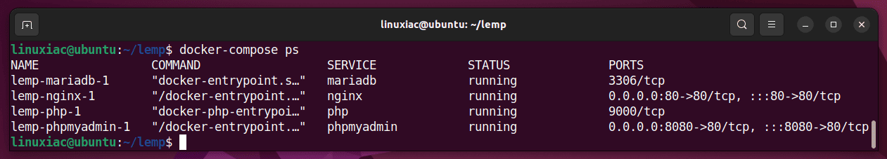 How to Set Up Nginx, MariaDB, and PHP with Docker Compose