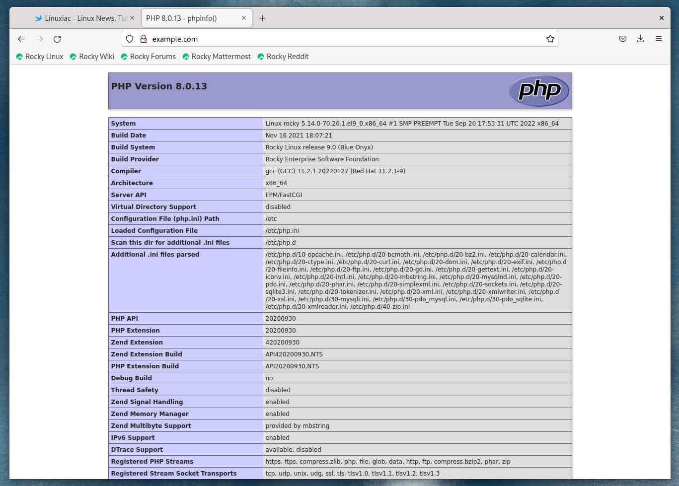 How to Install Nginx, MariaDB, and PHP on Rocky Linux 9