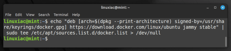 How to Install Docker on Linux Mint 21: A Step-by-Step Guide