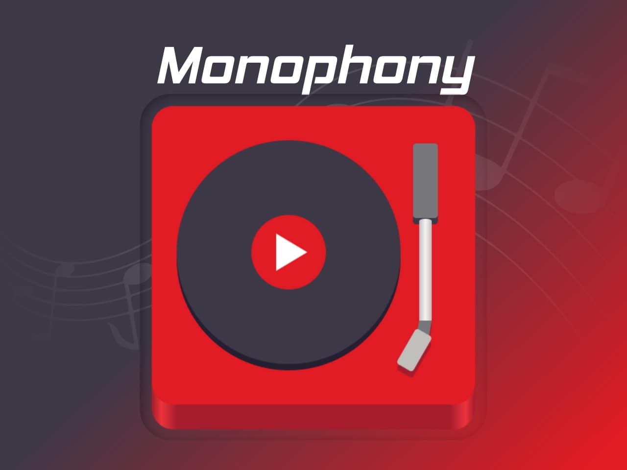 Monophony: A GTK YouTube Music Player with Local Playlists