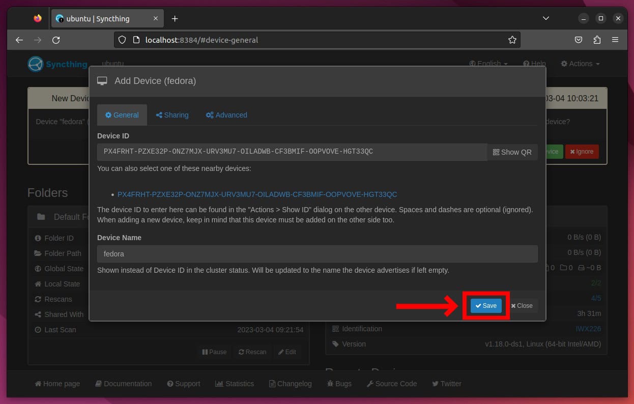 How To Set Up And Use Syncthing To Sync Files On Linux