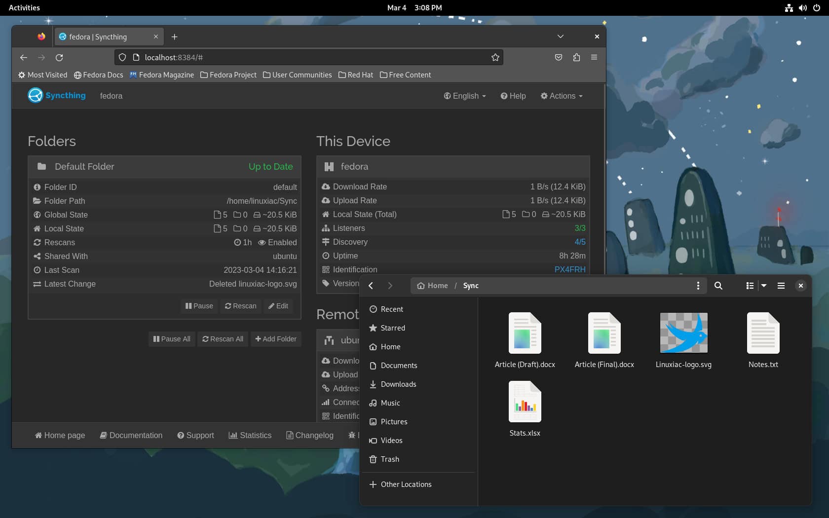 How To Set Up And Use Syncthing To Sync Files On Linux