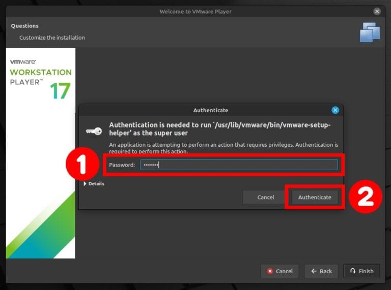 How to Install VMware Player on Linux Mint 21