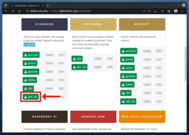 How to Install Alpine Linux and Set up a Desktop Environment
