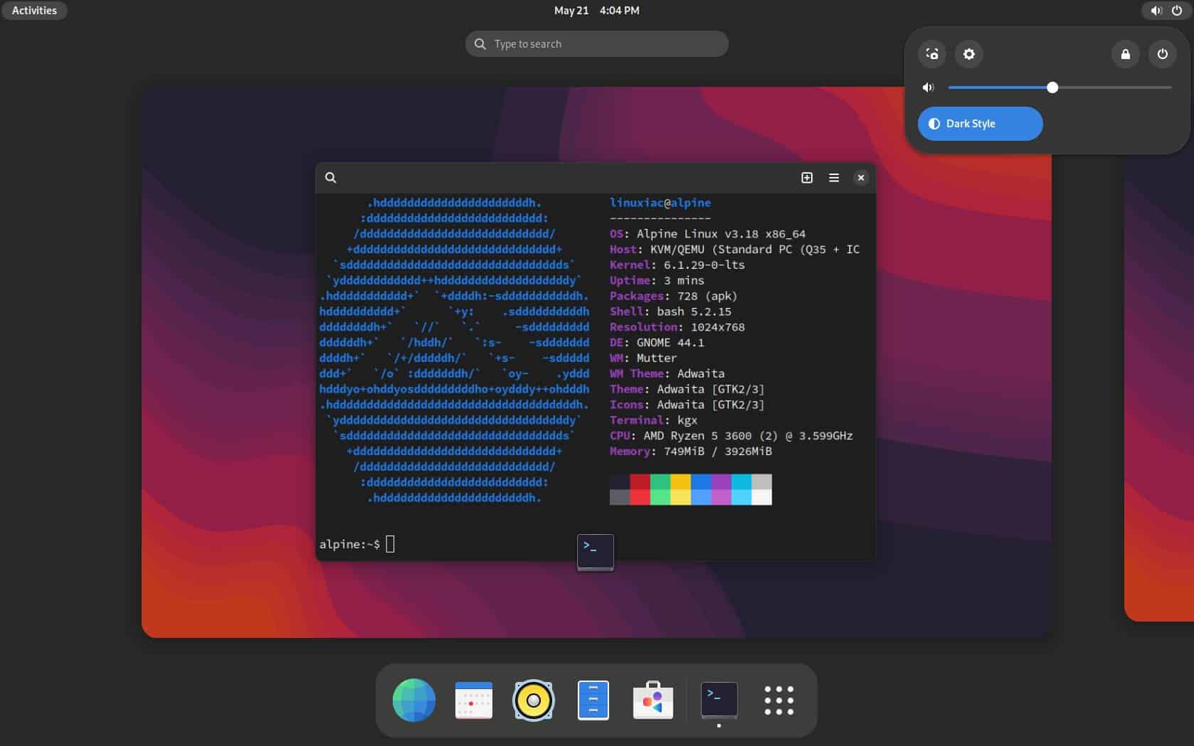 How to Install Alpine Linux and Set up a Desktop Environment