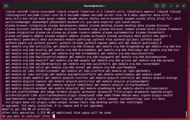 How to Install KDE Plasma Desktop on Ubuntu 22.04 LTS