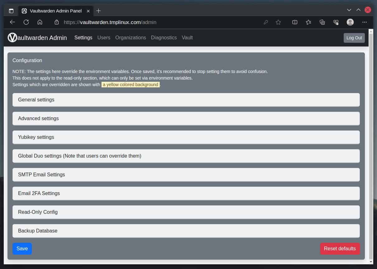 How to Install Vaultwarden Password Manager with Docker