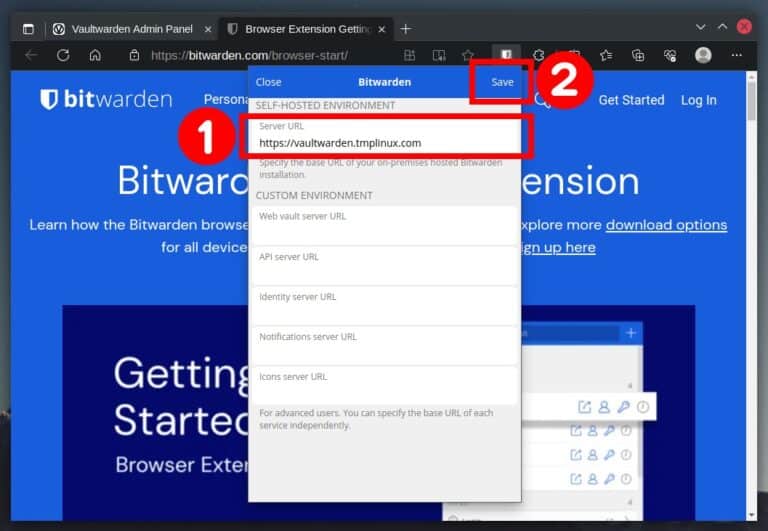 How to Install Vaultwarden Password Manager with Docker