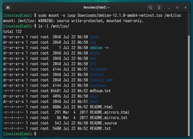 How to Mount ISO Files on Linux (with Examples)