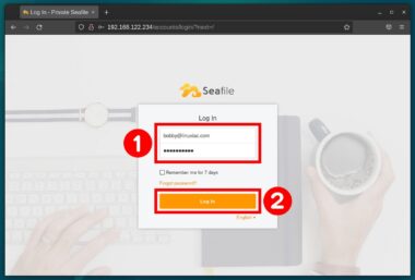 How to Install Seafile File Sync Server with Docker