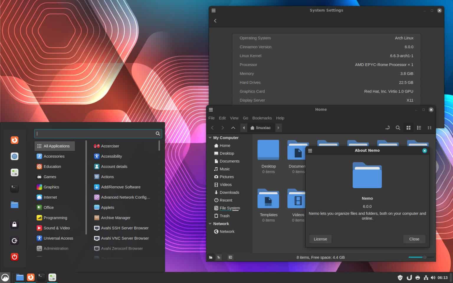 Cinnamon Desktop 6.0 Released, Here's What's New