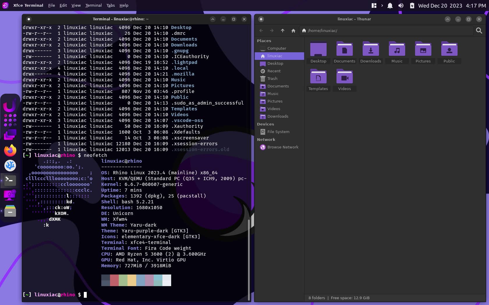 Rhino Linux's 2023.4 Sets the Stage for a Transformative 2024
