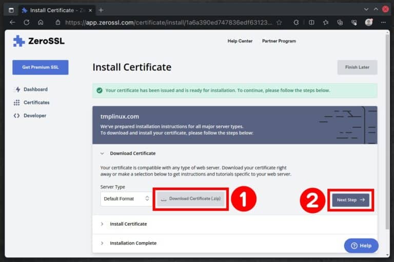 Zerossl How To Secure Your Website With A Free Ssl Certificate