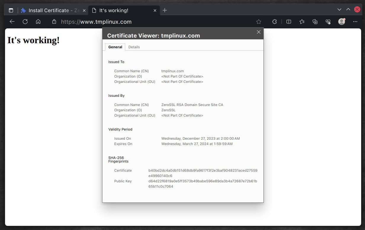 Zerossl How To Secure Your Website With A Free Ssl Certificate