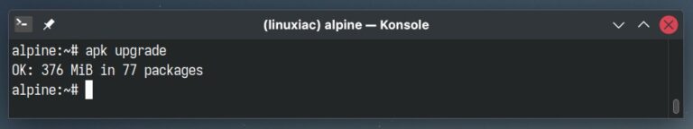 Alpine User's Guide to APK: How to Manage Packages
