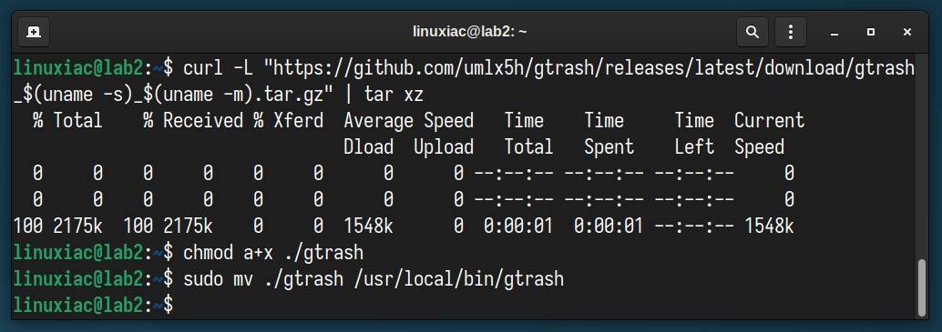 gtrash: A New Safe Approach to Handling Trash Can on Linux