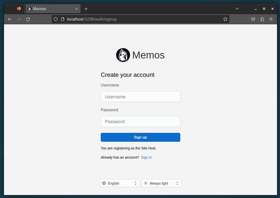 How to Install Memos Note-Taking App with Docker