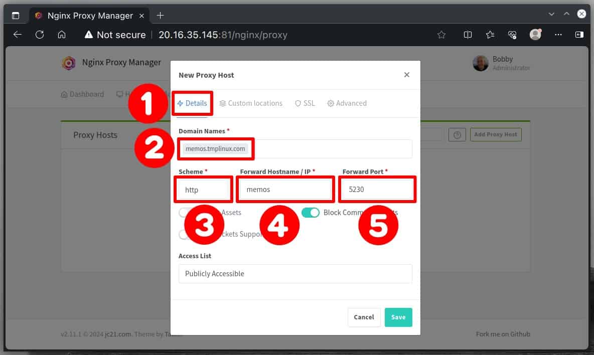 How to Set Up Reverse Proxy with Nginx Proxy Manager (NPM)