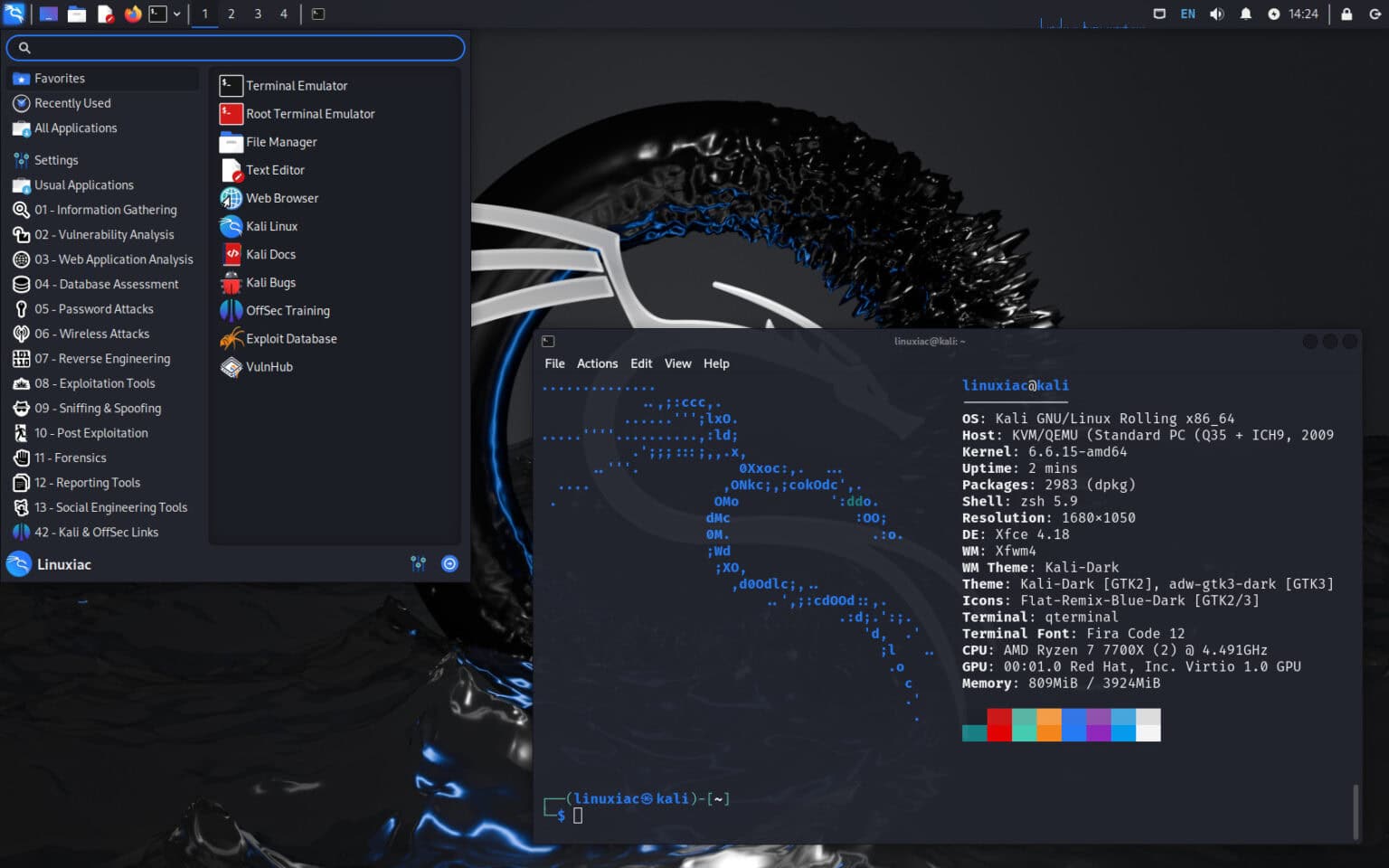 Kali Linux 2024.2 Rolls Out with GNOME 46 and 18 New Tools