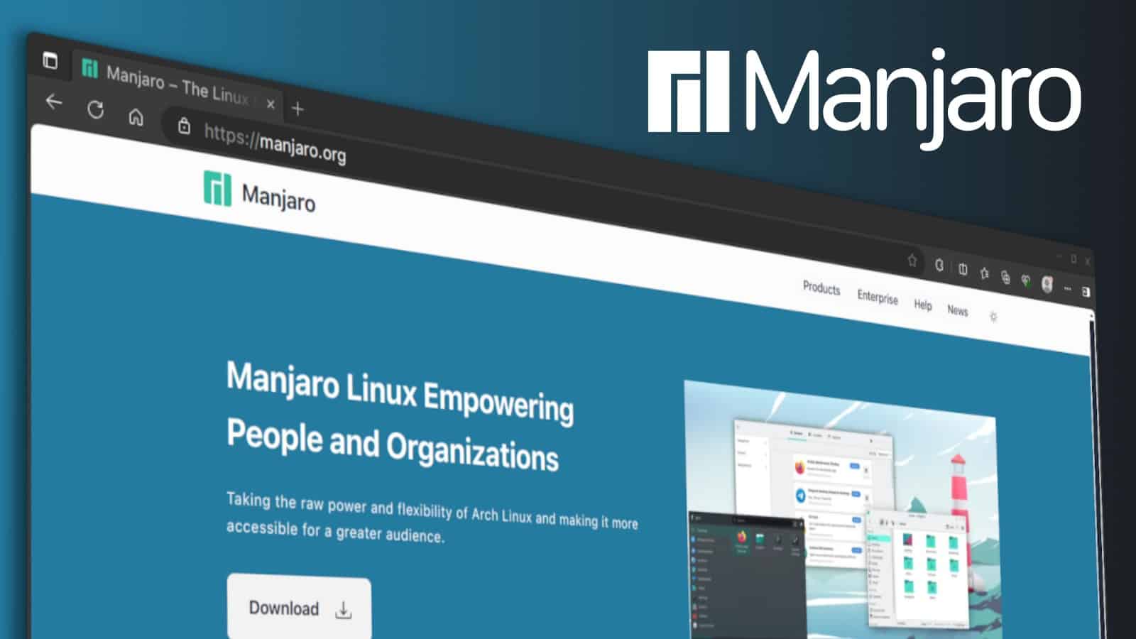 Manjaro Linux Launches Revamped Website